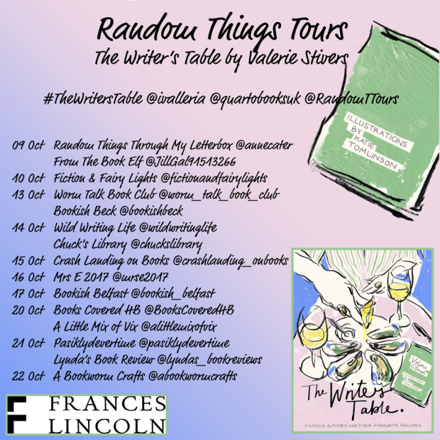The Writer’s Table by Valerie Stivers (Blog Tour) | Bookish Beck